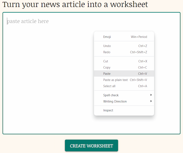 Newsroom to Classroom | Educational News-Based Worksheets